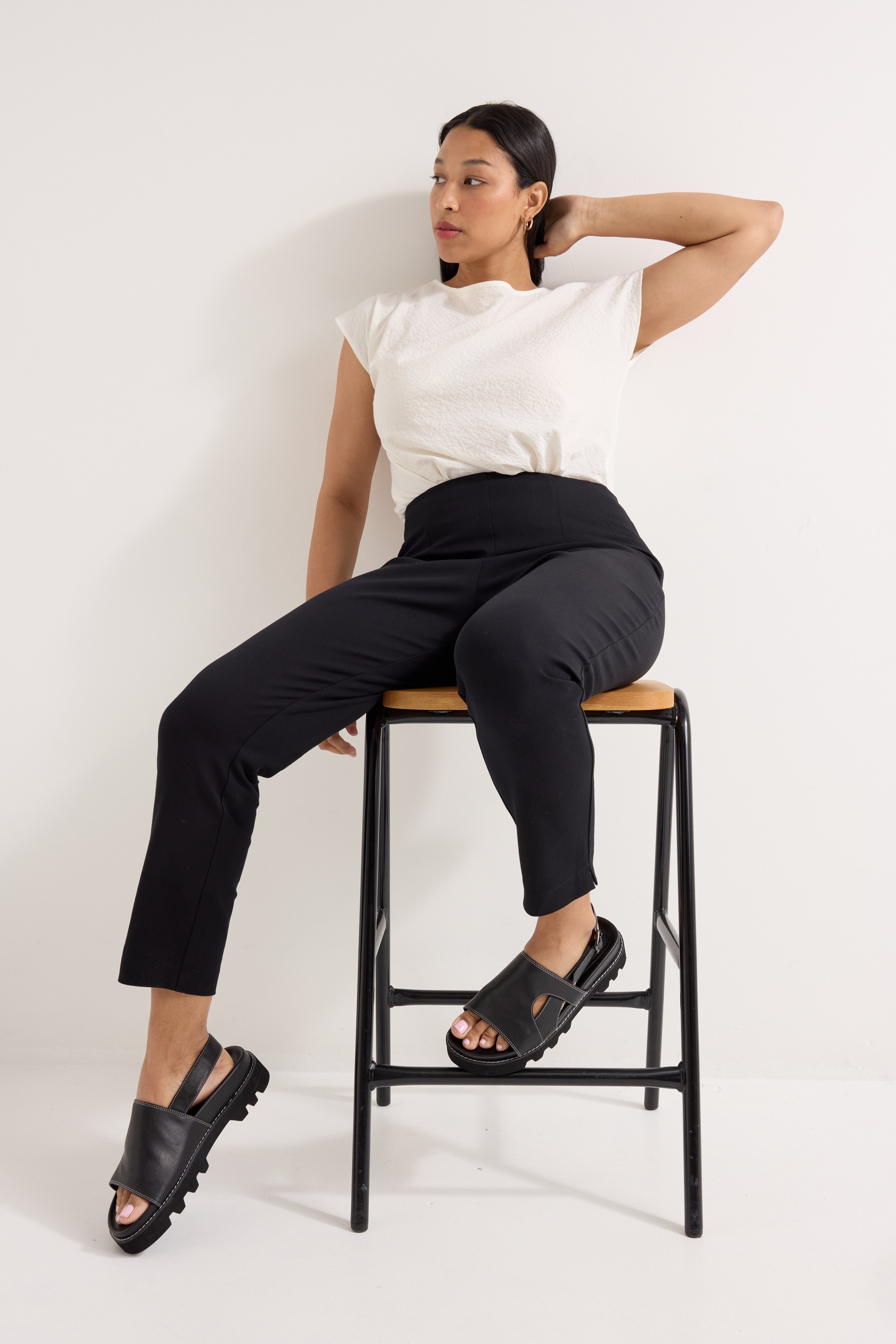 Kuwaii Cigarette Pant - Classic Black