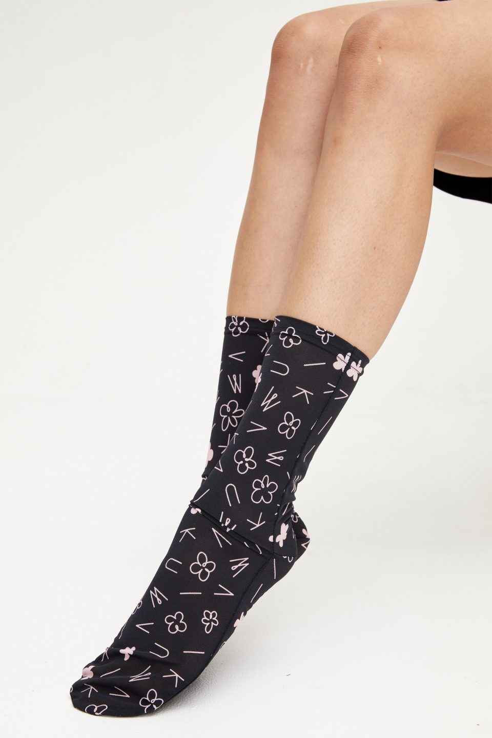 Sheer Socks - Motif Print – Kuwaii