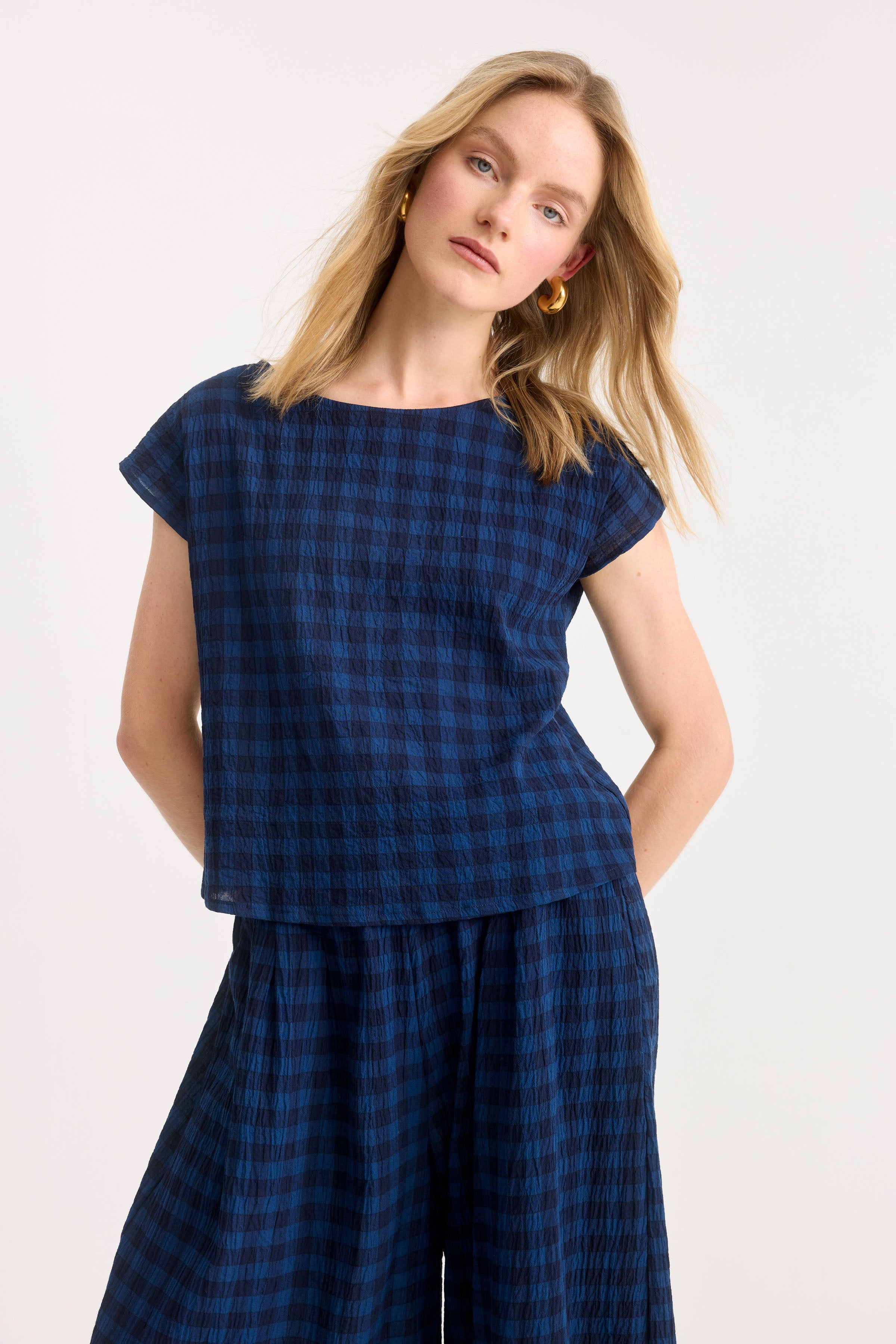 Shell Tee - Midnight Cotton – Kuwaii